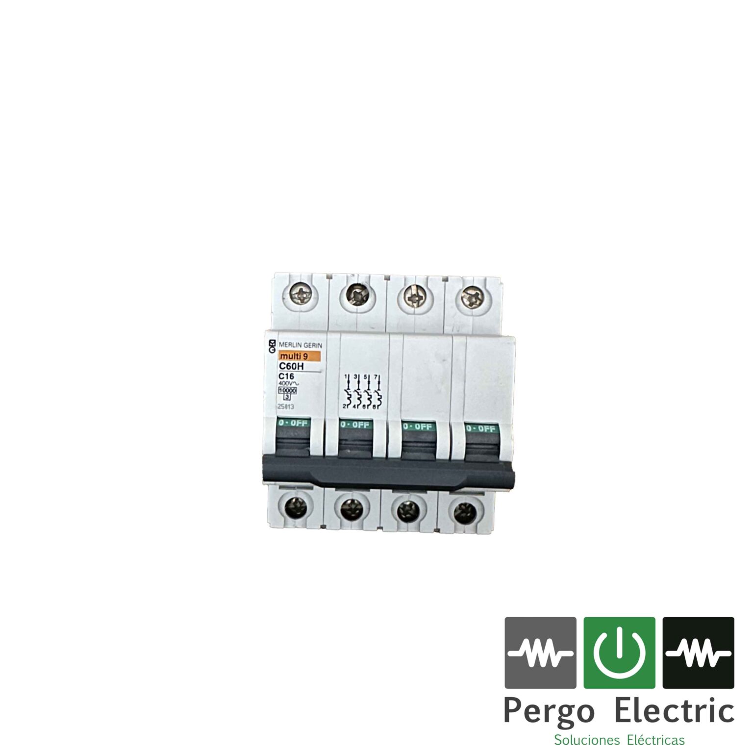 MAGNETOTÉRMICO MERLIN GERIN MULTI9 C60H C16 - Recambios eléctricos y ...